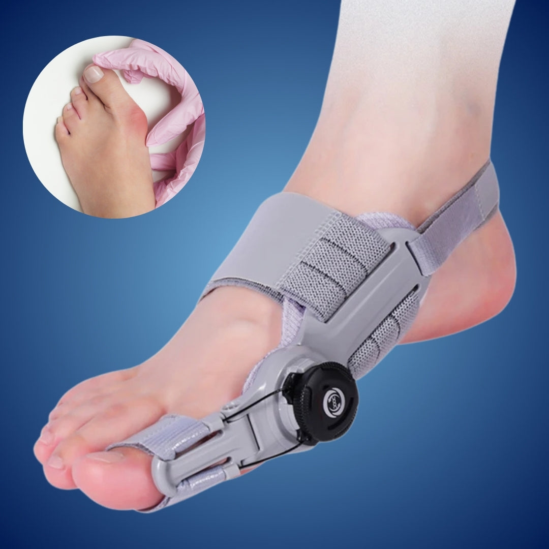 BunionEase Adjustable Relief Brace | for Hallux Valgus - Gently Correc ...