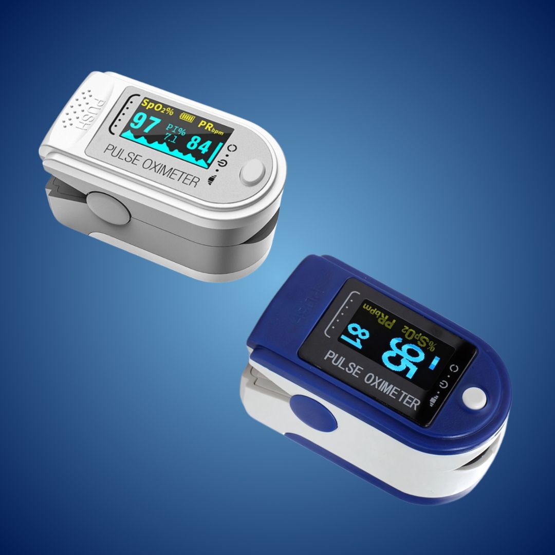 VitalSense Fingertip Pulse Oximeter with OLED Display | for Blood Oxyg ...